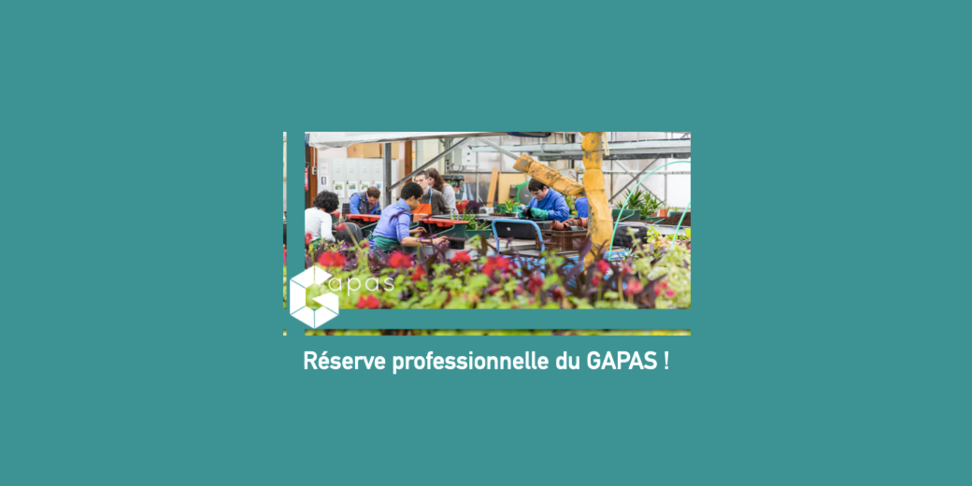 Réserve professionnelle GAPAS ! | GAPAS